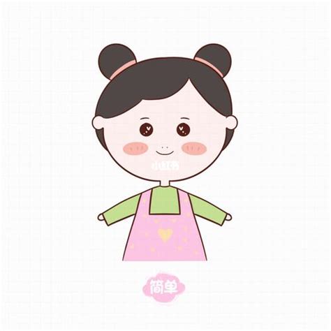 儿童简笔画人物头像 儿童简笔画人物头像图片 画趣文库（我爱生活）