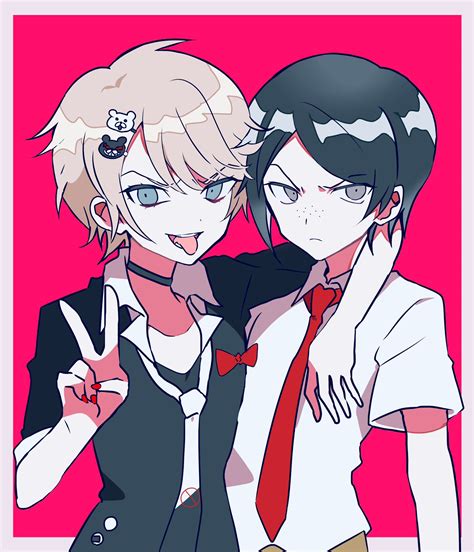 Enoshima Junko And Ikusaba Mukuro Danganronpa And 1 More Drawn By Todoroki Gk2 Danbooru