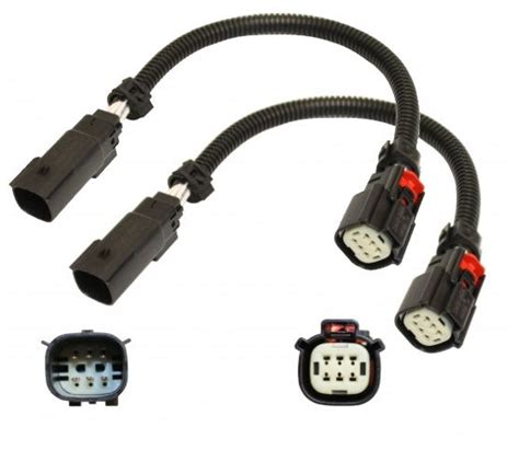 Ford Mustang Gt V6 Front O2 Sensor Extensions 12 Inch 15 17 Bbk