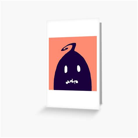 I Draw Krobus Portrait Stardew Valley Greeting Card For Sale By