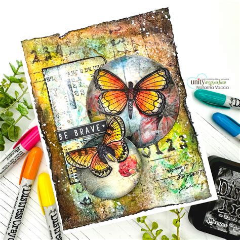 Colorful Layers Mixed Media Thursday Unity Blog