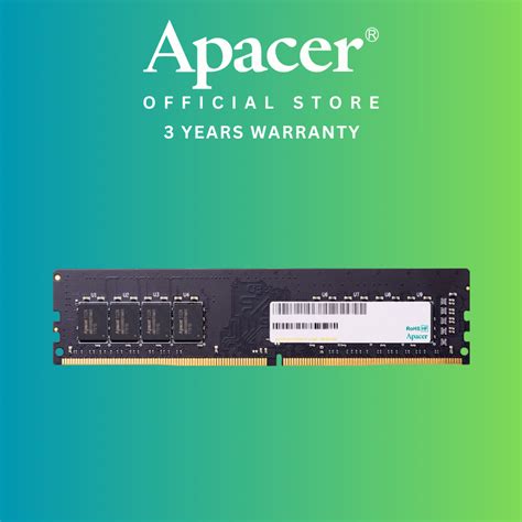 Apacer 8gb Ddr4 3200mhz Udimm Desktop Memory Module El08g21gsh Shopee Philippines