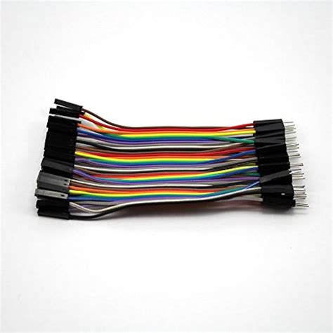 20cm Pin To Hole Jumper Wire Dupont Line 40 Pin Male To Female Arduino Jumper Wires Daraz Pk