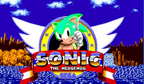 Sonic The Hedgehog verde by kauegome1577