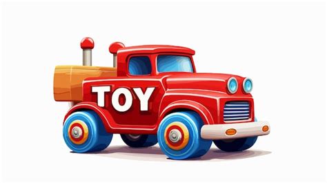 Colorful Toy Cartoon Vector Illustration Premium Ai Generated Vector