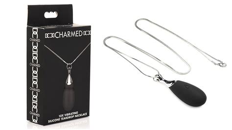 Review Charmed Teardrop Necklace Wearable Vibe By Xr Brands Pon Farr