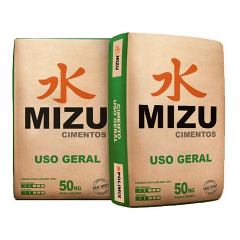 Cimento Mizu Cp Ii E 40 Rs 50kg Alta Resistência Durabilidade E