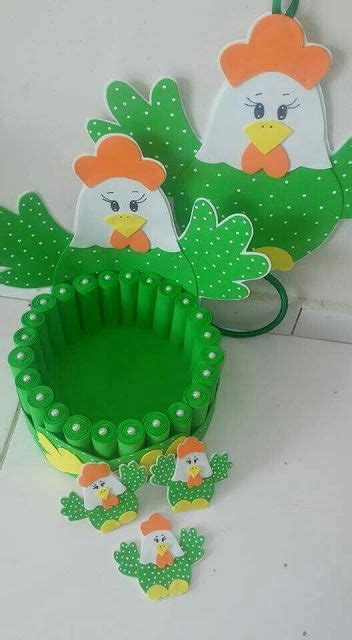 10 Maneras De Cómo Decorar Tu Cocina Con Gallinitas De Foami Y Tela