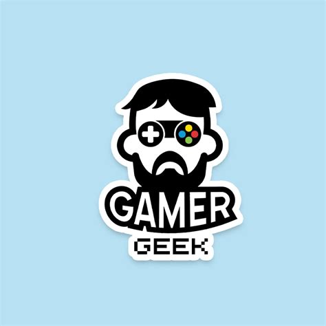 Gamer Geek Sticker Fantastick