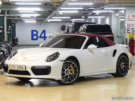 2017 포르쉐 911 터보 S 카브리올레 중고차 보배드림 수입중고차