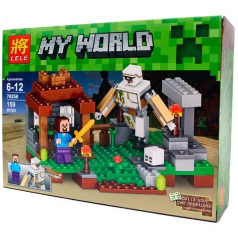Конструктор-аналог LEGO Minecraft Железный Голем купить с доставкой