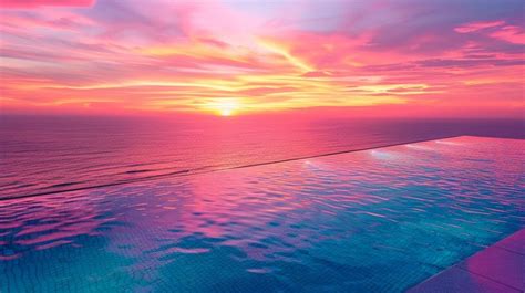 Free Sunset Infinity Pool Image Sunset Infinity Pool Download At