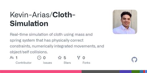 Github Kevin Ariascloth Simulation Real Time Simulation Of Cloth