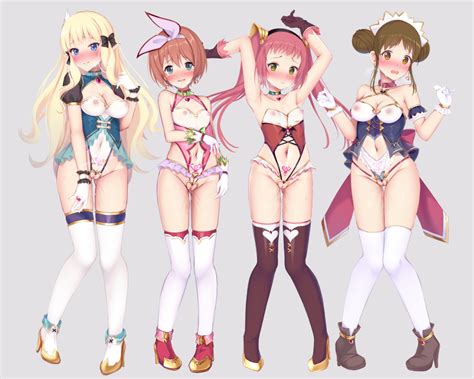 Puririn Ayane Princess Connect Kurumi Princess Connect Saren