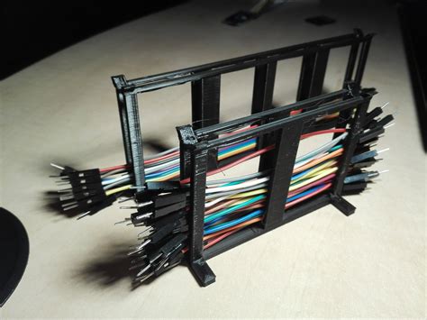 Arduino Dupont Wire Stack Organizer By Martin Silpoch Makerworld