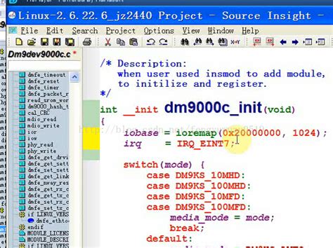 11 s3c2440驱动学习（五）嵌入式linux 网络设备驱动（二）移植dm9000c网卡驱动程序 嵌入式linux网卡驱动移植 csdn博客