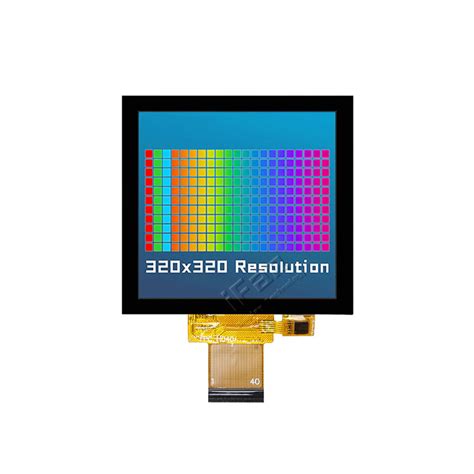 3 9 Inch CTP Touch Screen IPS Quadrate LCD 320x320 SPI MCU