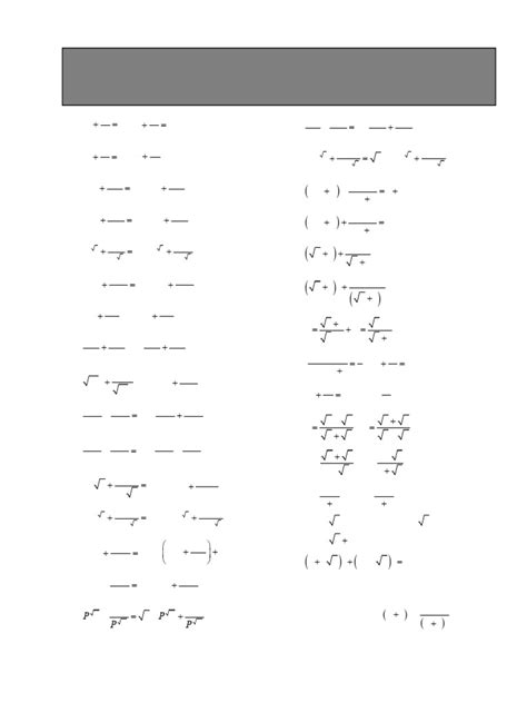 Algebra Questions Pdf