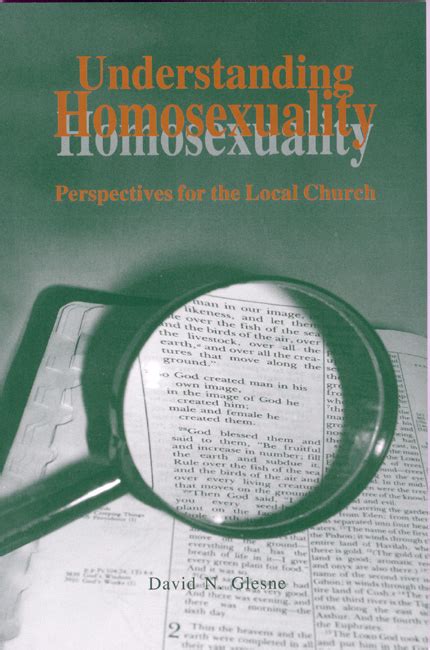 Understanding Homosexuality Q G110 Sola Publishing