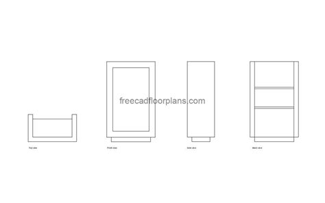Host Stand For Restaurant Free Cad Drawings