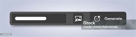 Ai Prompt Field And Generator Llm Assistant Chat Interface Input Placeholder For Smart Ai Tools