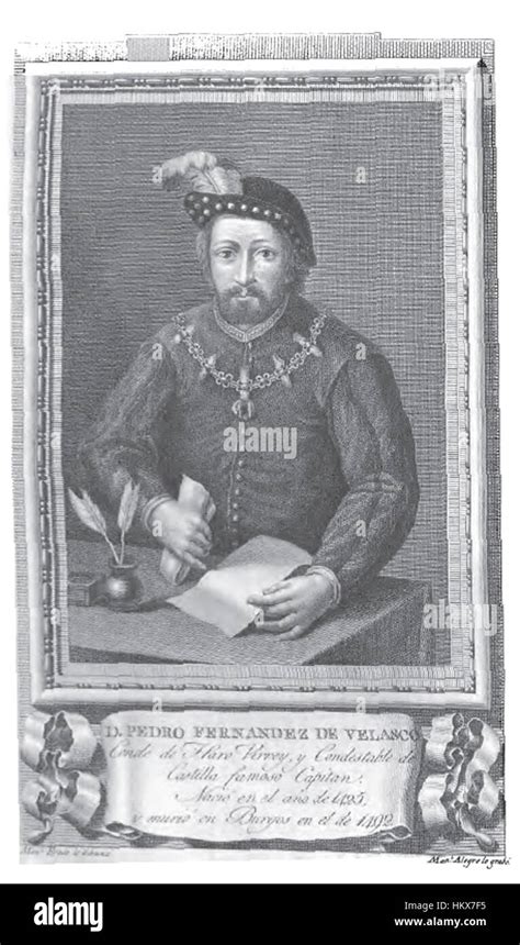 Pedro Fernandez De Velasco Banque De Photographies Et Dimages à Haute