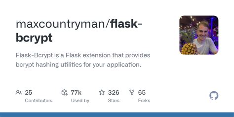 Github Maxcountrymanflask Bcrypt Flask Bcrypt Is A Flask Extension
