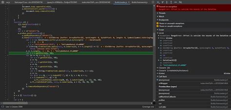 Offset Is Outside The Bounds Of The Dataview At Dataviewgetuint32