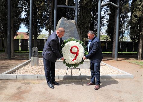მარნეულში 9 აპრილს დაღუპულ გმირებს პატივი მიაგეს
