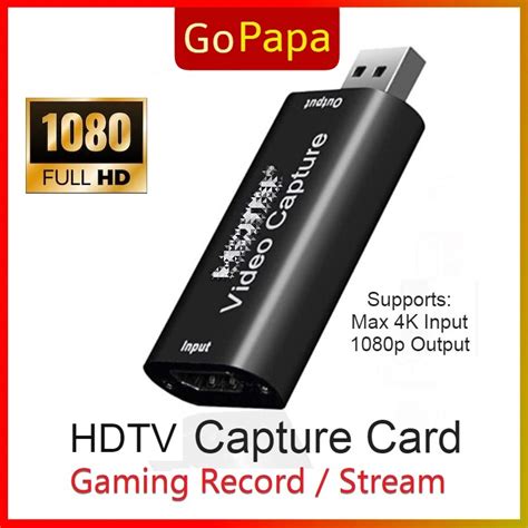 Hdmi Capture Card Prices And Promotions Feb 2023 Shopee Malaysia