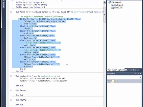 Visual Basic 2010 Calculator Part 1 Youtube