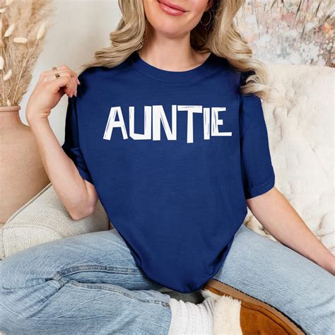 Funny Auntie T Shirt Cool Aunt Shirt Best Aunt Ever Tee T For