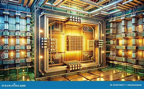 The More Complex Processing Picture Created Using Quantum Computers