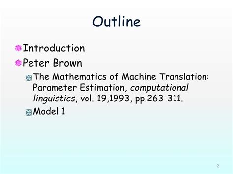 Ppt An Introduction To Statistical Machine Translation Powerpoint