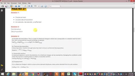 Kpskstd Ix Chem Chp 2 Module 9 Youtube