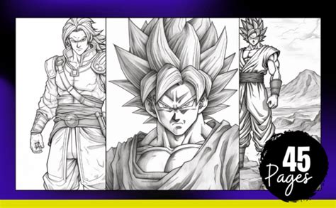 Dragon Ball Z Para Colorear Broly