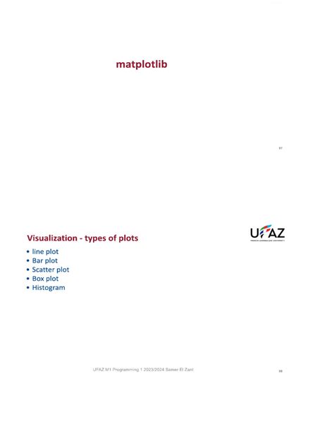Matplotlib Pdf