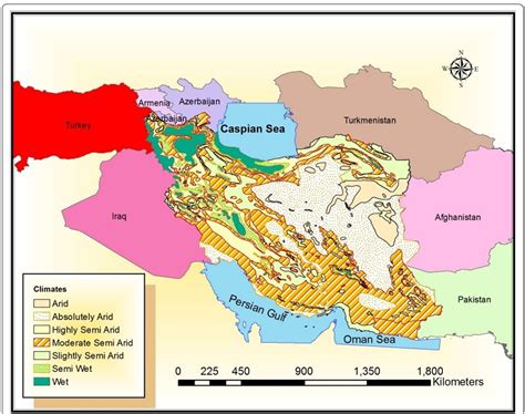 Iran Climate Map Koppen Climate Classification And Its