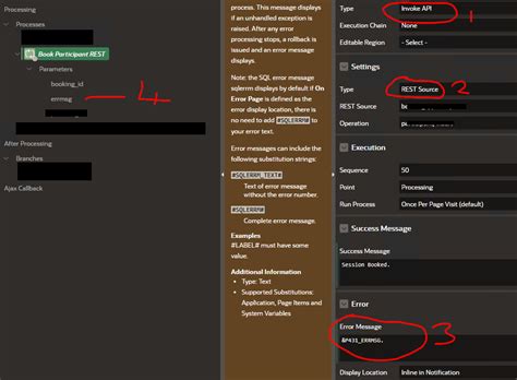 How To Show A Custom Error Message From The Put Rest Api For A Page
