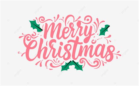 메리 크리스마스 타이포그래피 텍스트 벡터 메리 크리스마스 예술 메리 크리스마스 일러스트 크리스마스 Png 일러스트 및 벡터 에 대한 무료 다운로드 Pngtree