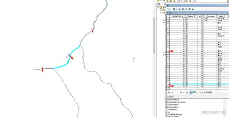 Arcgis操作系列9 Arcmap 线分段和合并1原数据 2需求 将高亮线截断变成3节 3步骤 31 菜 掘金