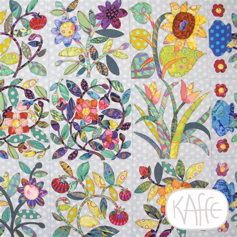 Leafy Applique Quilt By Kaffe Fassett