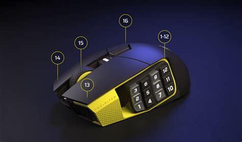Scimitar Elite Wireless Se Mmo ゲーミングマウス ホワイト Ap