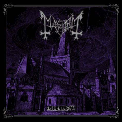Mayhem Black Metal Album Cover