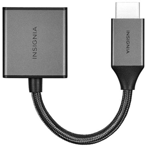Insignia Hdmi To Vga Adapter Black Best Buy Canada