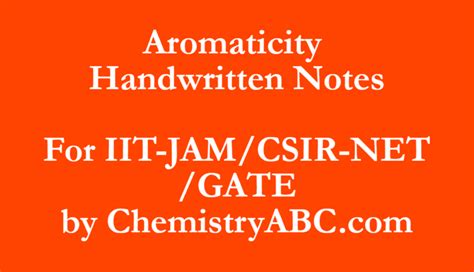Csir Net Chemistry Notes Pdf Free Download