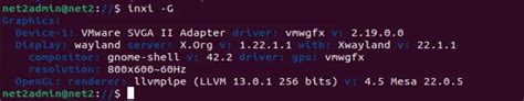 how to display graphics card information on ubuntu 22 04