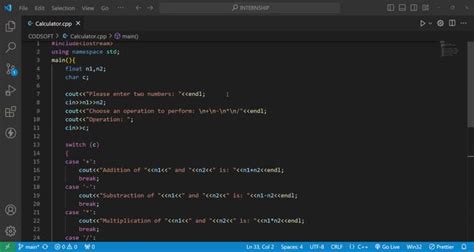 Sanket Jadhav On Linkedin Cplusplus Programming Internship Codsoft Softwaredevelopment
