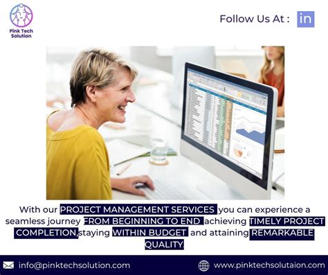 Pink Tech Solution On Linkedin Projectmanagement Softwaredevelopment