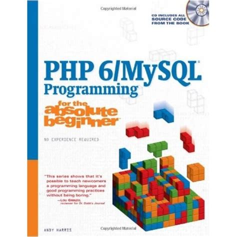 خرید و قیمت دانلود کتاب Phpmysql Programming For The Absolute Beginner
